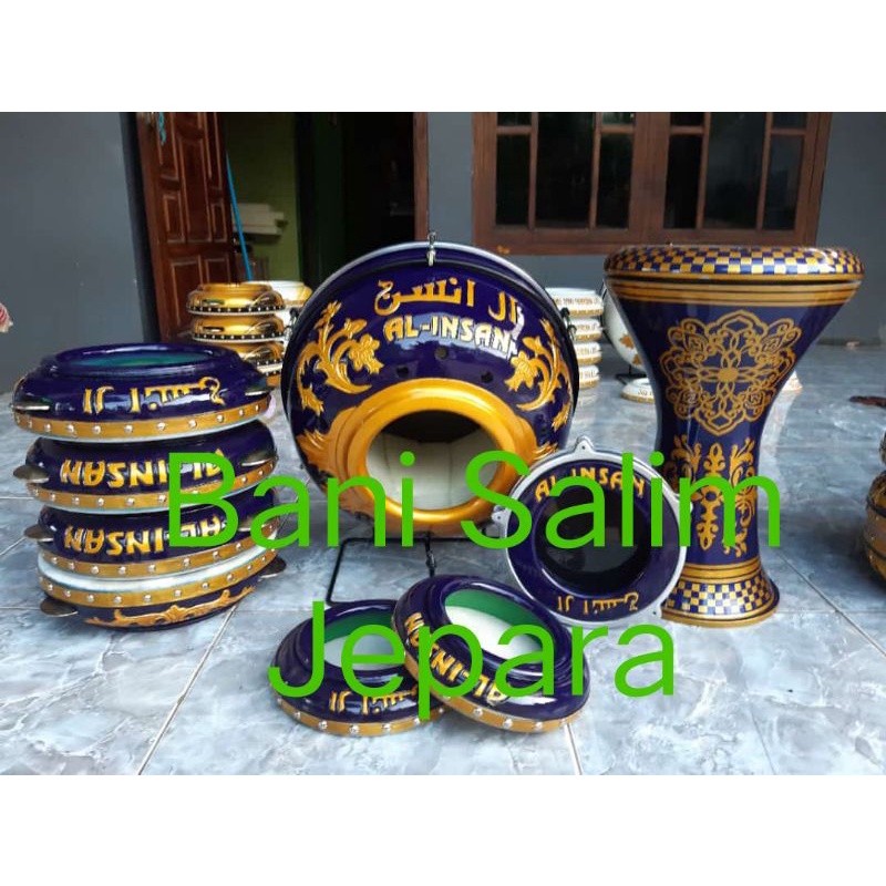 Jual Alat Hadroh Rebana Lengkap Satu Sett Ukir Bergaransi | Shopee ...
