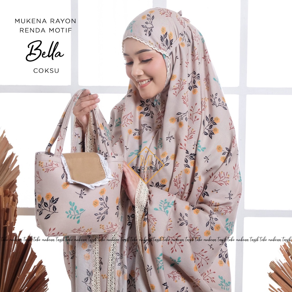 Jual TOKO MUKENA TASIK - MUKENA BELLA | MUKENA DEWASA RAYON RENDA MOTIF ...