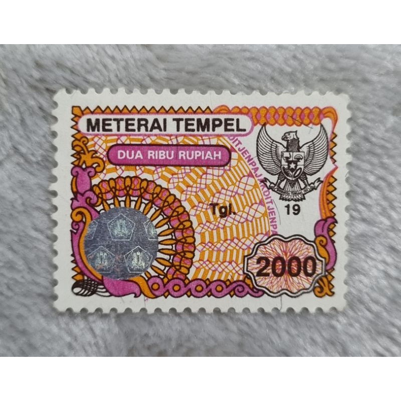 Jual Meterai Tempel 3000 / 6000 / 10000 Pos ASLI | Shopee Indonesia