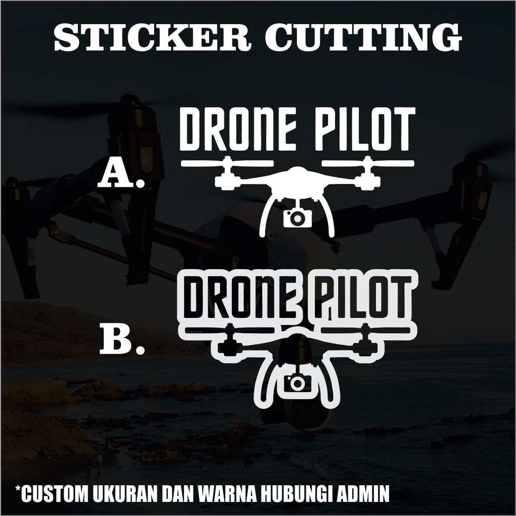 Jual Sticker Cutting Drone Pilot | Shopee Indonesia