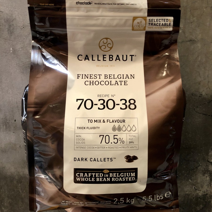 Jual Dark NOIR 70 % Callebaut Finest Belgian Chocolate 100 gram ...