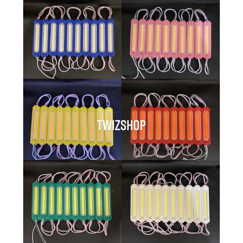 Jual Lampu LED COB 9 Mata Titik 12 Volt 24 Volt / LED Module COB 12V 24V | Shopee Indonesia