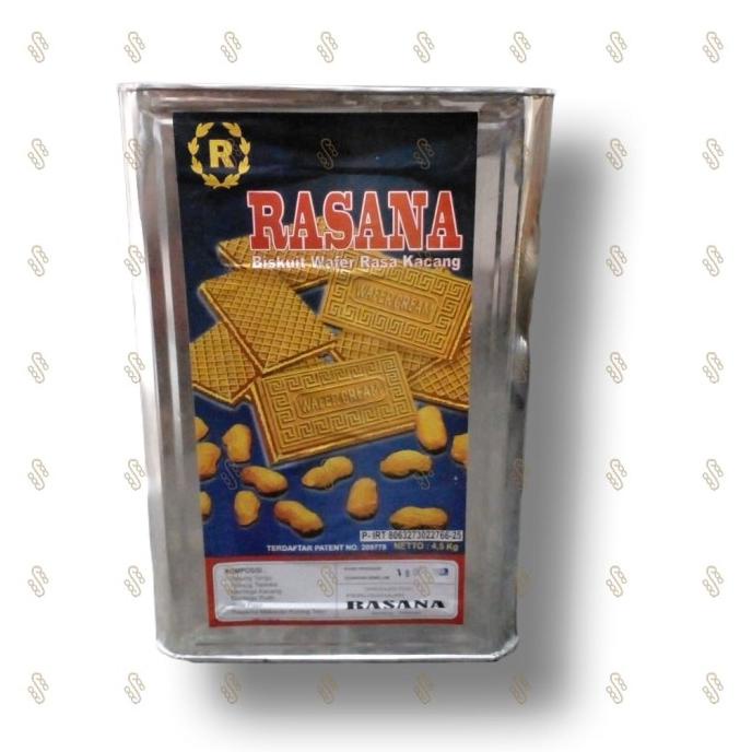 Jual Wafer Rasana Kacang 4,5kg | Shopee Indonesia