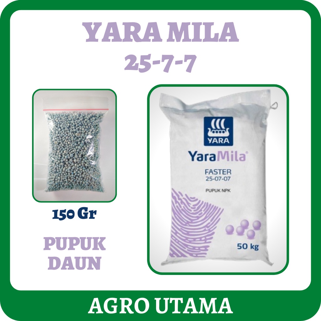 Jual Pupuk NPK Yara Mila 25-7-7 | Shopee Indonesia