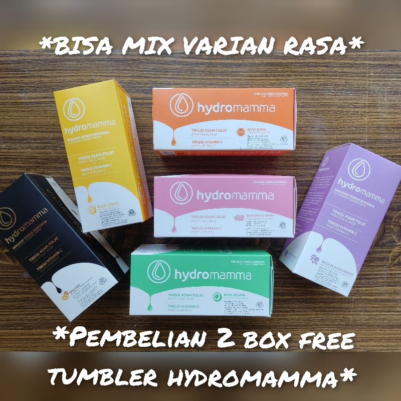 Jual hydromamma/hydromama (BISA MIX) free tumbler | Shopee Indonesia