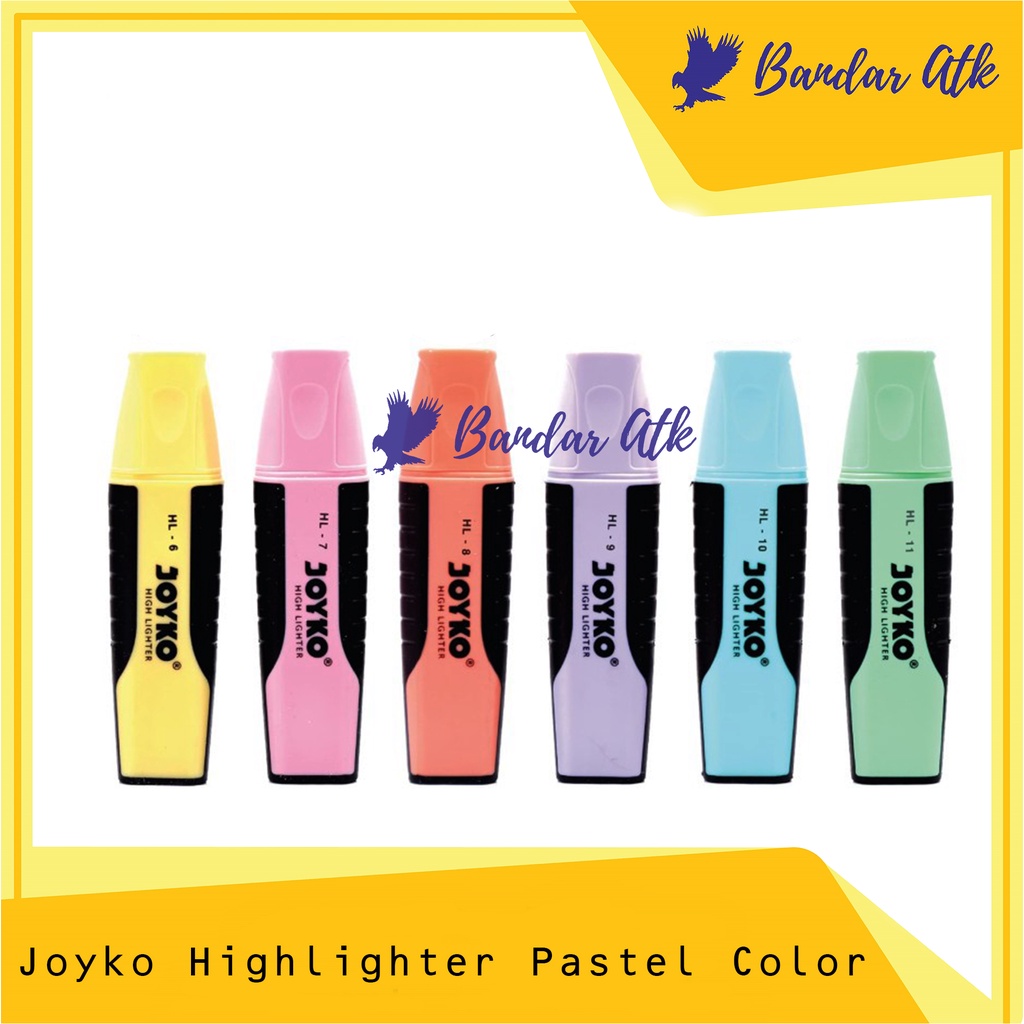 Jual JOYKO HIGHLIGHTER / MARKER WARNA / PENANDA PASTEL COLOR [1 PCS ...