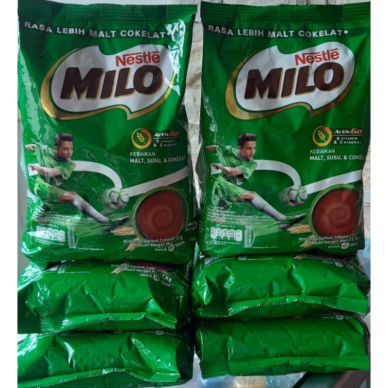 Jual MILO Activ-Go 1kg (Paduan dgn MALT) | Shopee Indonesia