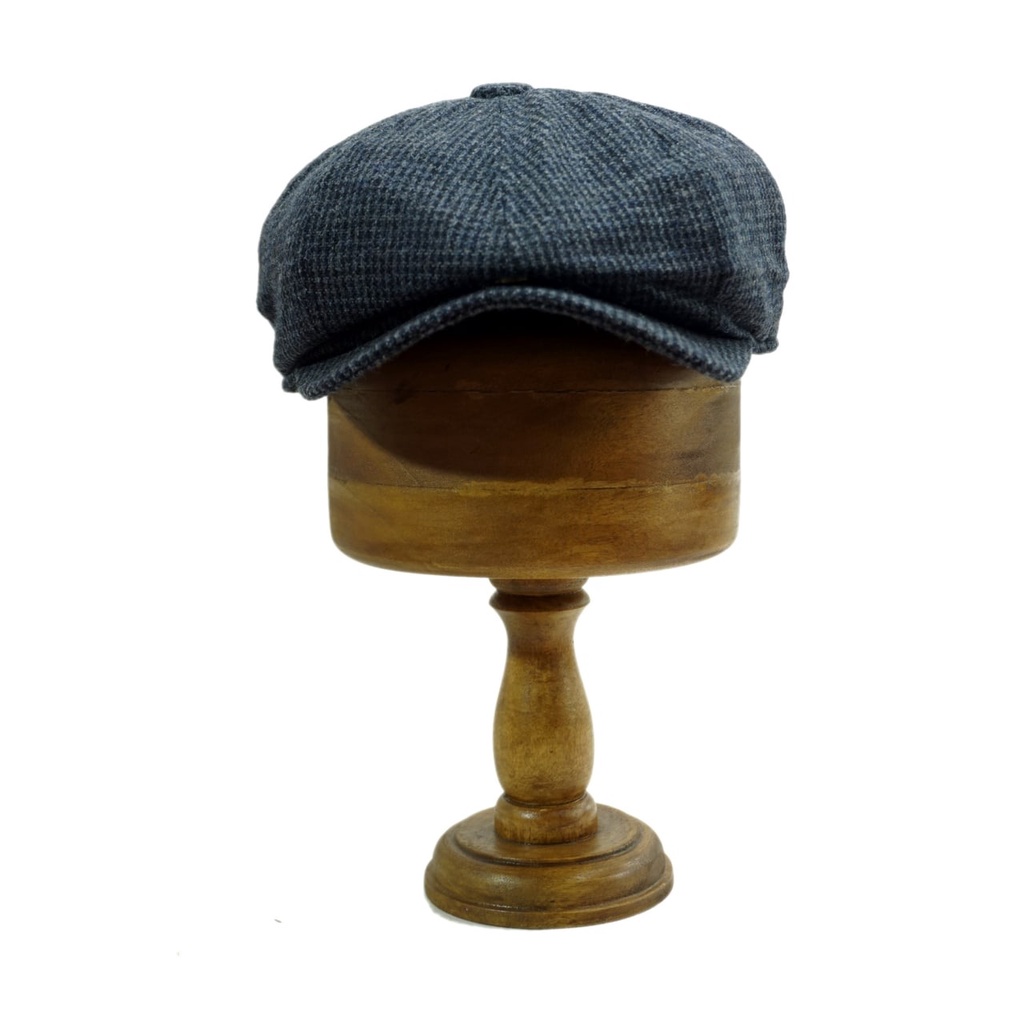 Jual Newsboy Cap Black Stain 01 (size M) | Shopee Indonesia