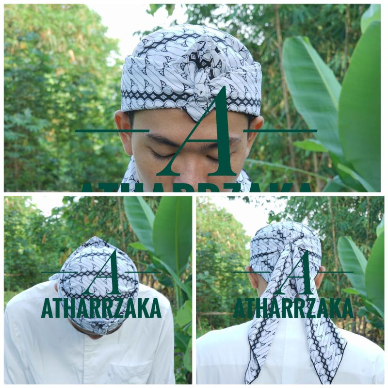 Jual Blangkon Sunda Motif Batik Liris - Iket Batik Liris Putih | Shopee ...