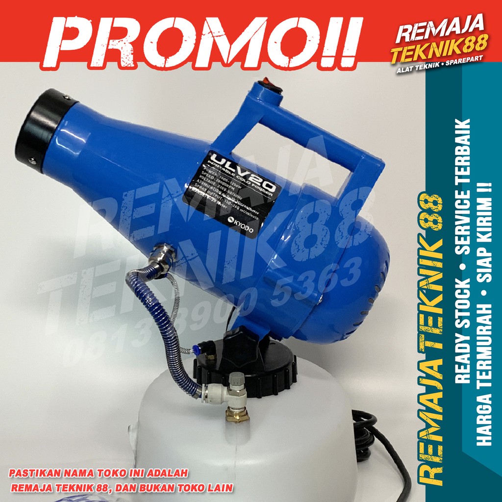 Jual ALAT FOGGING UAP KYODO ULV 20 / COLD FOGGER / ULV20 / MESIN UAP ...