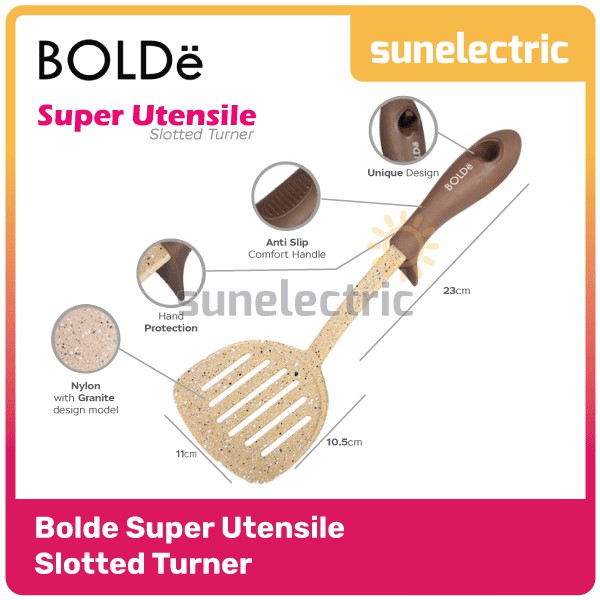 Jual BOLDe Super Utensil Slotted Turner Sutil Lubang Eros Sodet Spatula ...