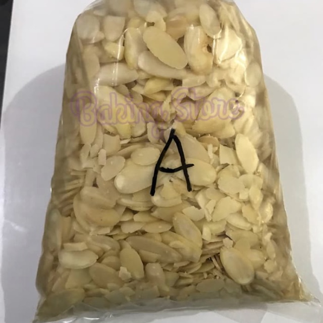 Jual Kacang Almond Slice Repack 250gram !! | Shopee Indonesia