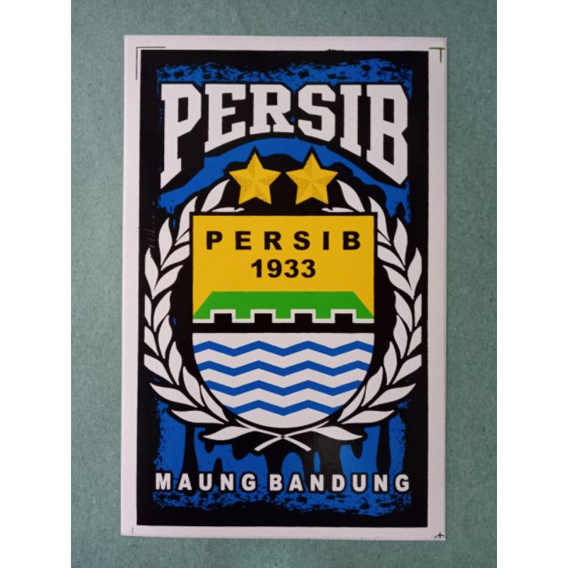 Jual STIKER GRAFTAC PERSIB UKURAN 13X21 CM | Shopee Indonesia