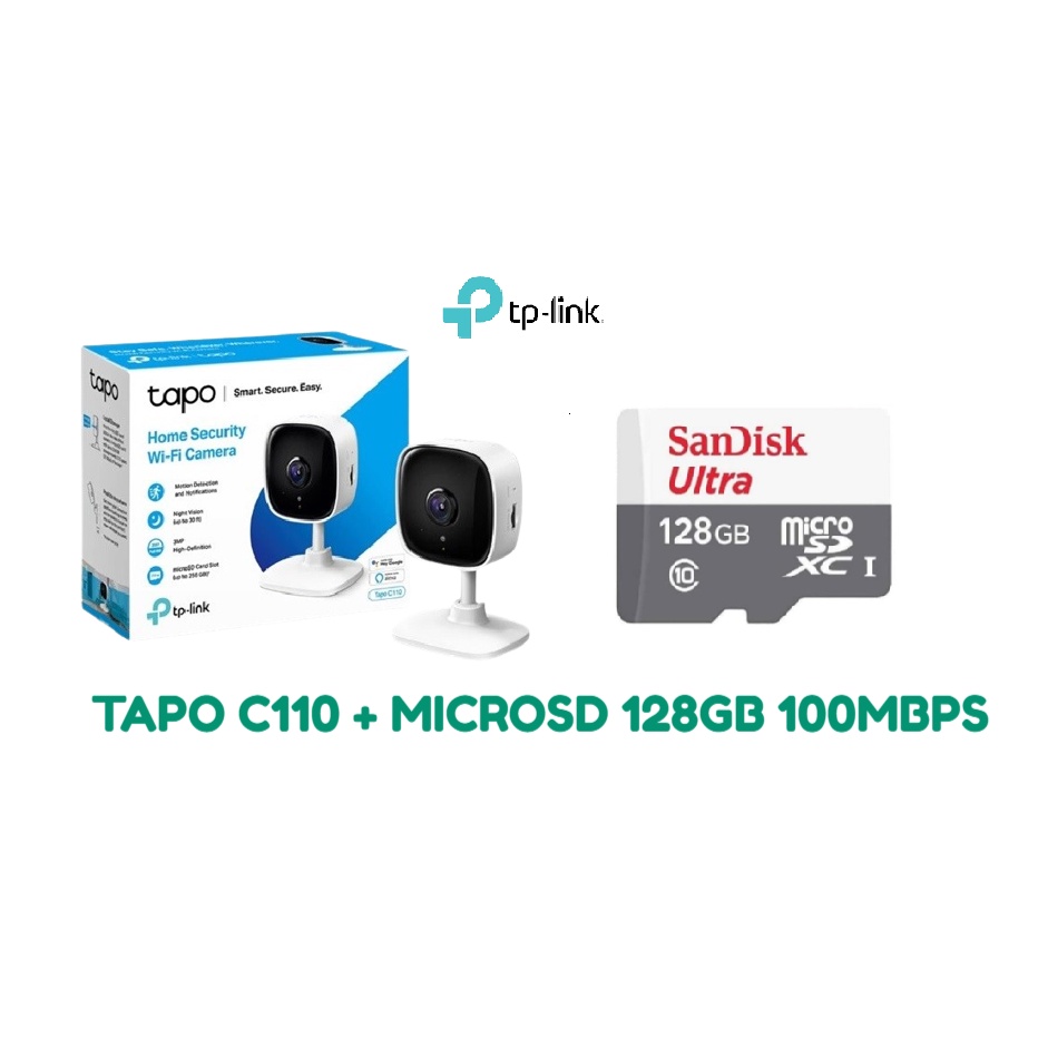 Jual TP-LINK Tapo C110 Home Security Wi-Fi Camera IP camera TPLINK TPLINK | Shopee Indonesia
