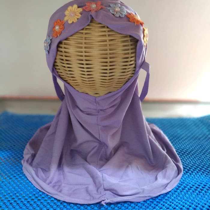 Jual HONEY TP94 JILBAB BUNGA anak bayi balita toddler baby girl cewek ...
