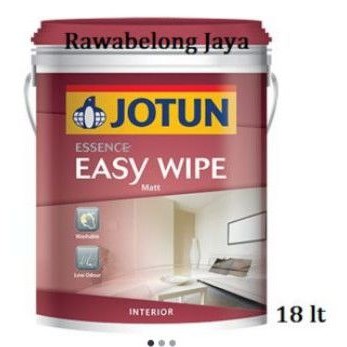 Jual JOTUN ESSENCE EASY WIPE MATT WHITE PAIL 18 LT SET | Shopee Indonesia