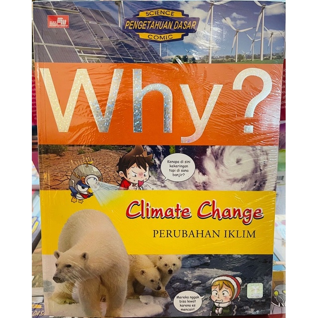Jual buku komik science why? climate change perubahan iklim | Shopee Indonesia