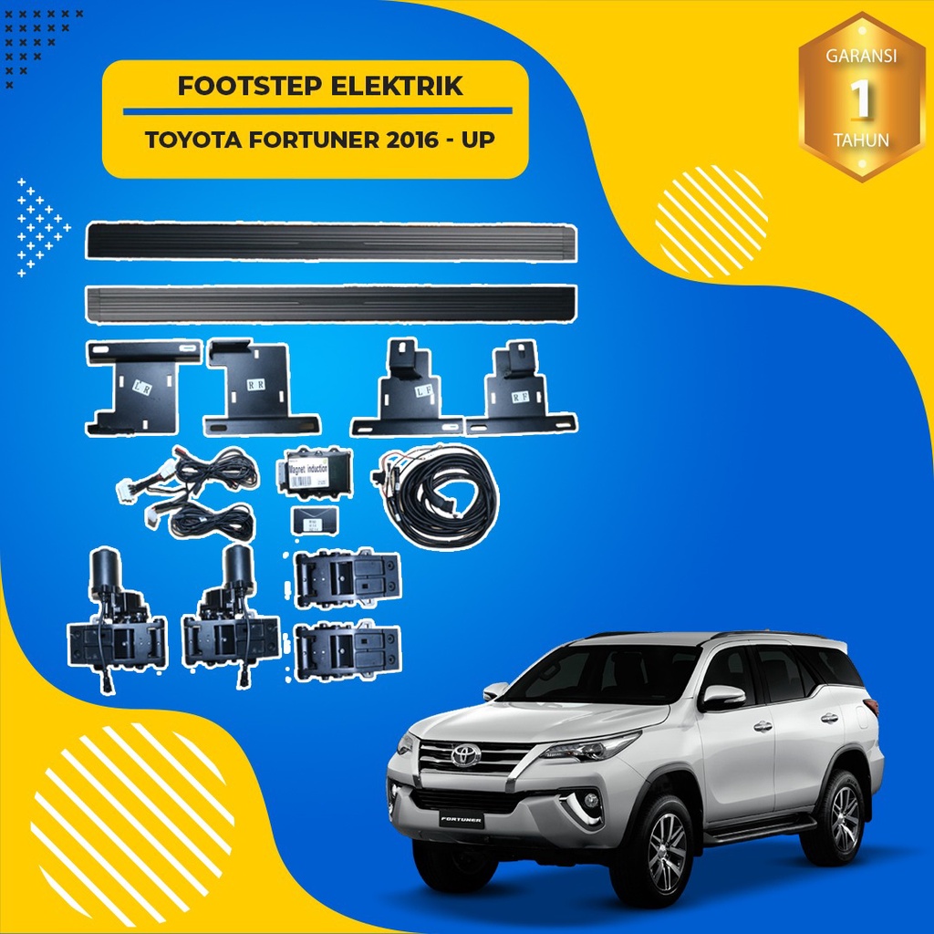 Jual Foot Step Tangga Pijakan Kaki Otomatis New Fortuner 2016-UP ...