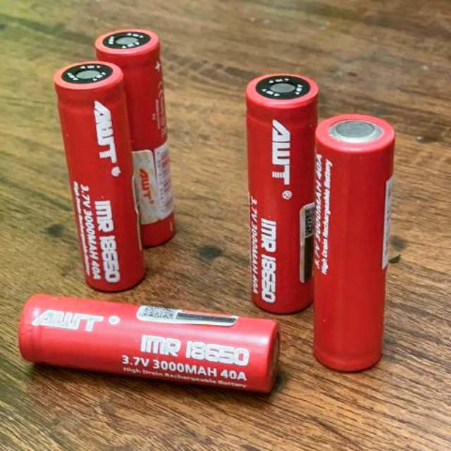 Jual baterai batere Awt type 18650 untuk senter swat | Shopee Indonesia