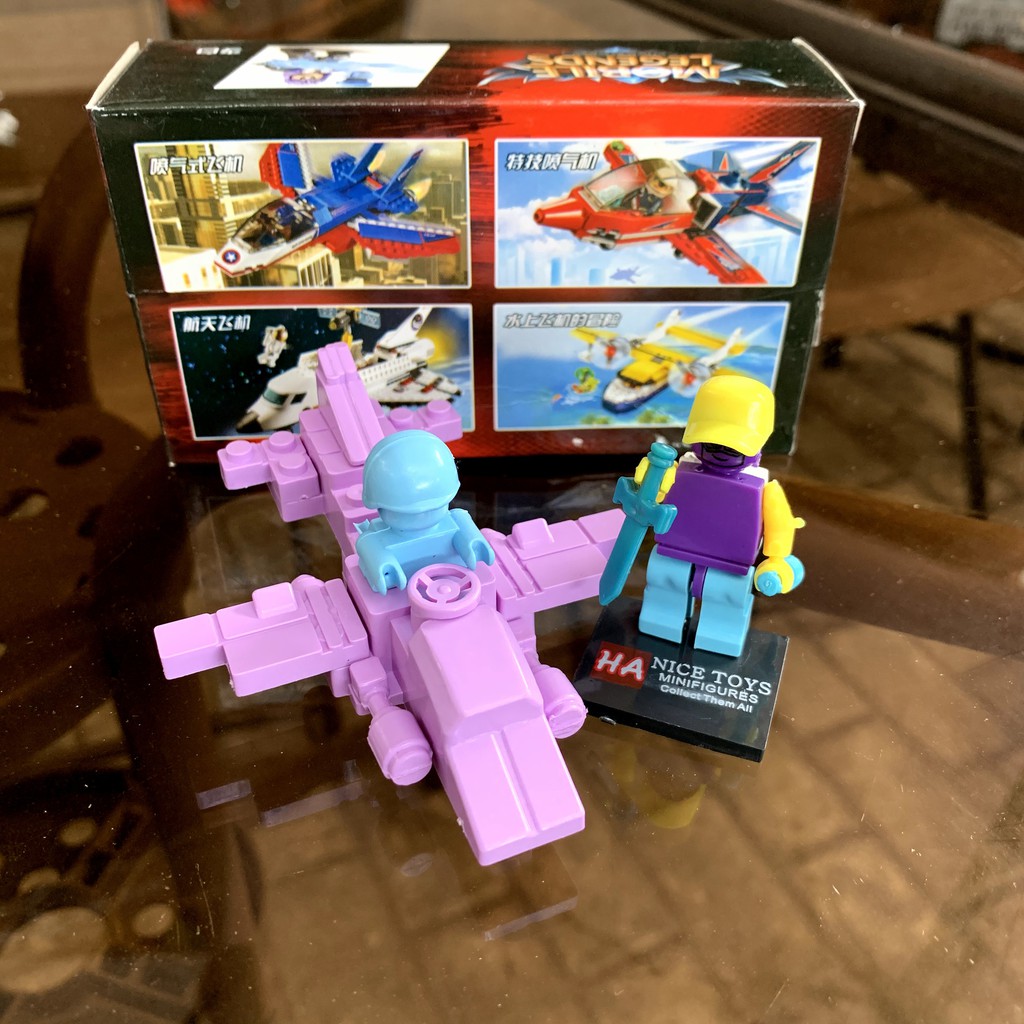 Jual LEGO HA TOYS mainan anak anak edukatif dan kreatif lego pesawat ...