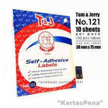 Jual Tom & Jerry Label No.121 Kertas Label / Sticker Tom And Jerry 121 | Shopee Indonesia