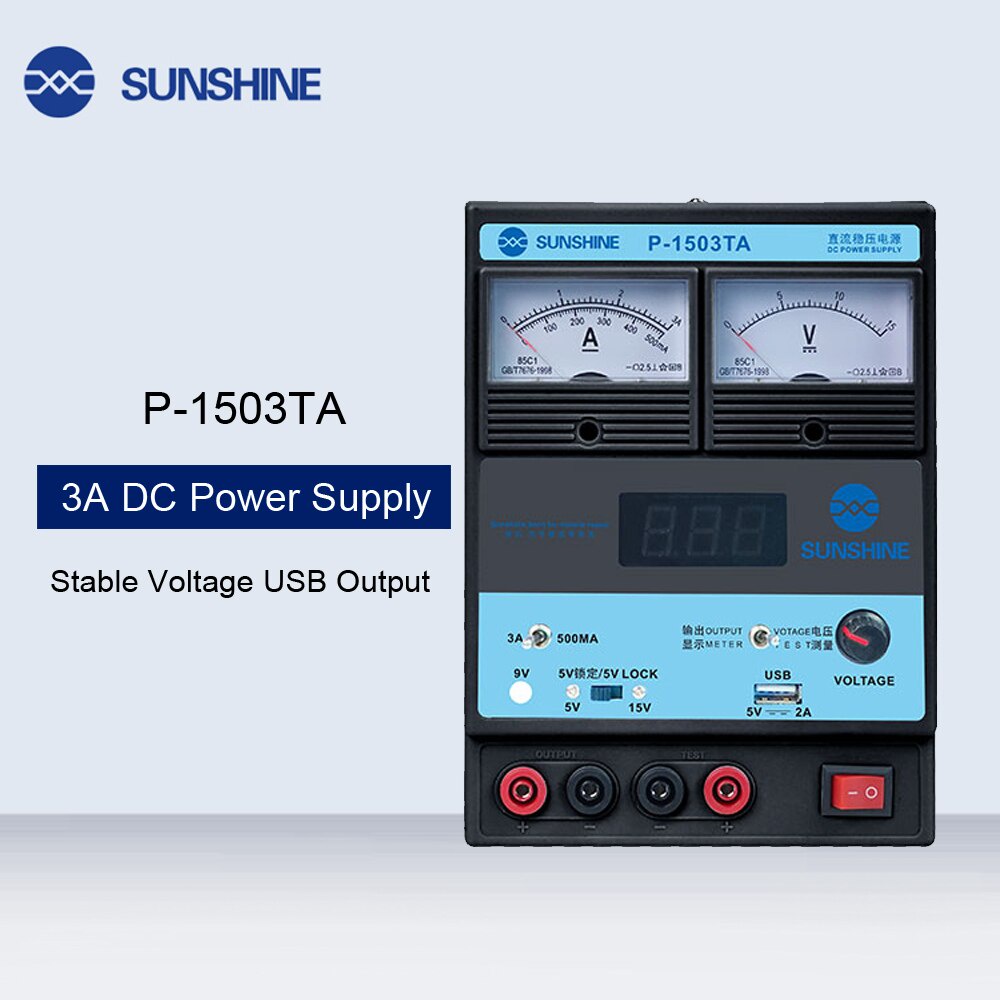Jual POWER SUPPLY SUNSHINE P-1503TA UNTUK HANDPHONE | Shopee Indonesia