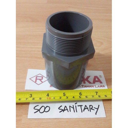 Jual Valve Socket 2" Inch Rucika PVC AW - Sok Drat Luar Sock | Shopee ...