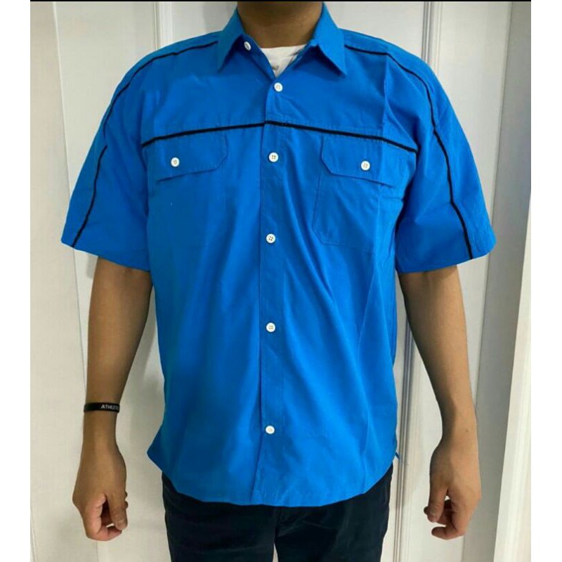 Jual kemeja komunitas /kemeja lapangan /kemeja seragam /seragam kantor ...