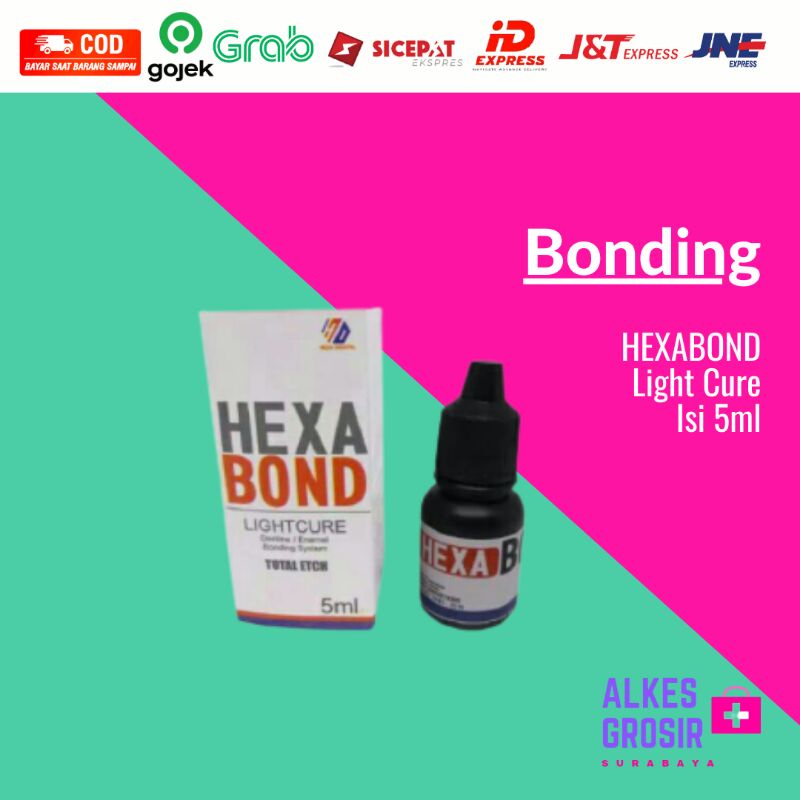 Jual Bonding HEXABOND Isi 5ml Dental Gigi Komposit Light Cure Curing ...