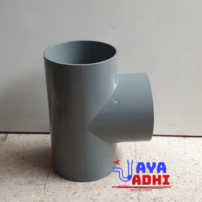 Jual PVC Tee 6 inch ( 6" ) Taiwan | Shopee Indonesia