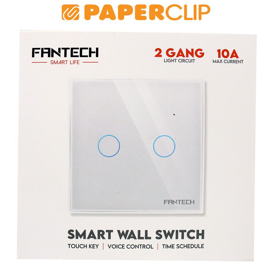 Jual SMART WALL SWITCH FANTECH SWS0102 2 GANG 10A | Shopee Indonesia