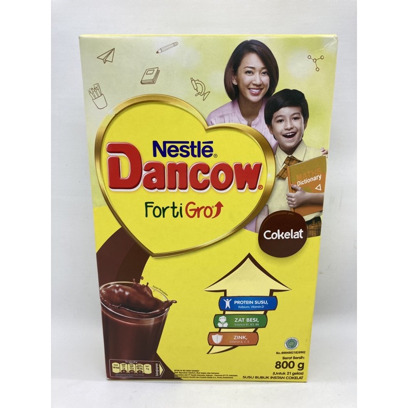 Jual Dancow Fortigrow Cokelat SUSU BUBUK 780gr BOX | Shopee Indonesia