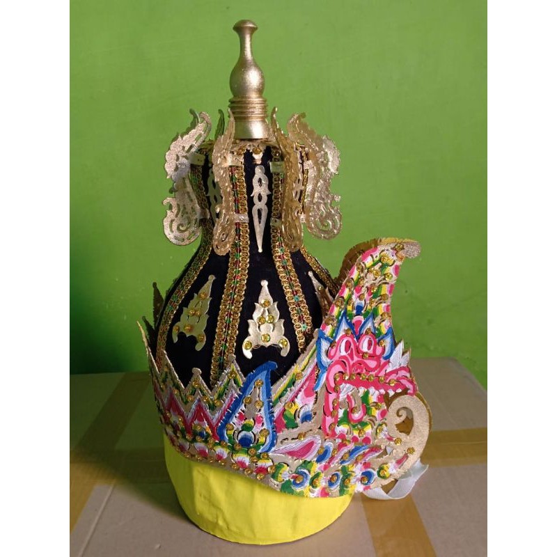 Jual aksesoris tari wayang orang / mahkota wayangorang / teropong ...