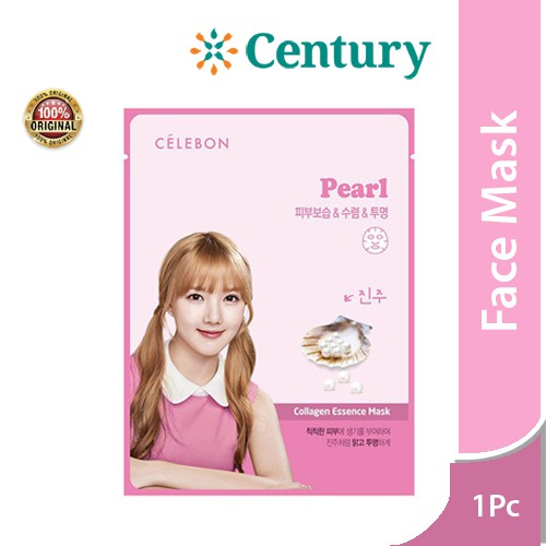 Jual Celebon Pearl Collagen Essence Mask | Shopee Indonesia
