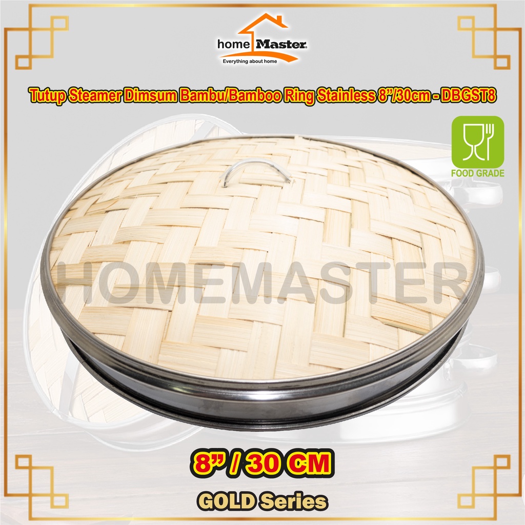 Jual HomeMaster Tutup/Lid/Cover Steamer/Kukusan/Klakat Dimsum Bambu ...