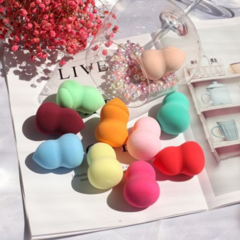 Jual BEAUTY BLENDER / SPONGE TELUR / SPON MUKA SPON BLENDER GUCI TELUR ...