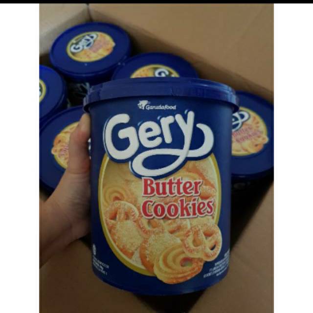 Jual Biskuit Gery Butter Cookies 300gr Shopee Indonesia