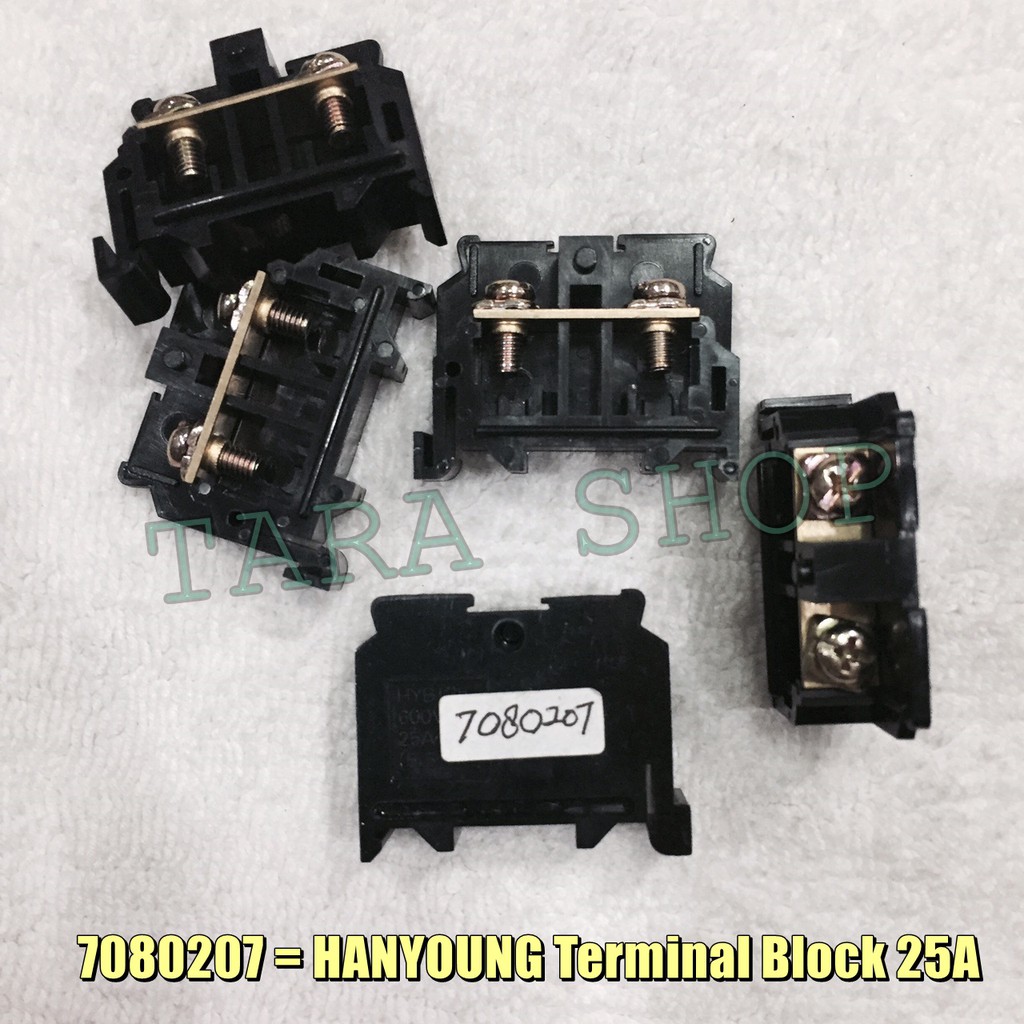 Jual HANYOUNG TERMINAL BLOCK HYBT 25A - 7080207 | Shopee Indonesia
