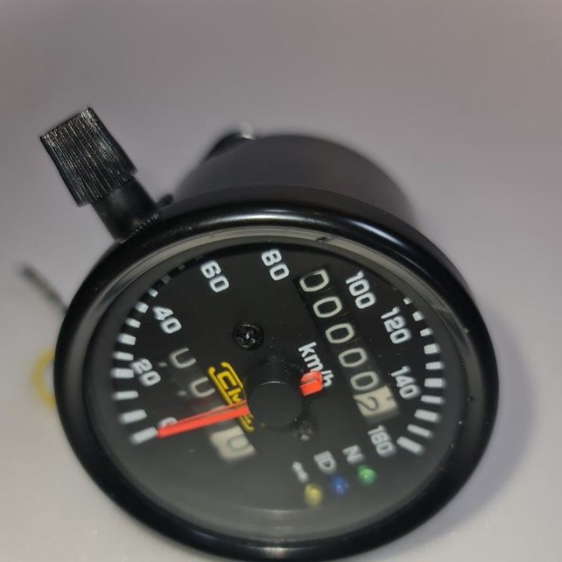 Jual SPIDOMETER SPIDO SPEEDOMETER BULAT JARUM INDIKATOR LED GIR GER ...