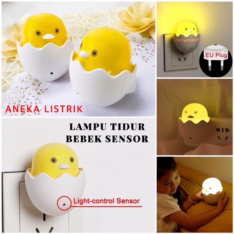 Jual LAMPU TIDUR LED SENSOR CAHAYA HEMAT ENERGI / LAMPU MALAM EGG TELUR ...