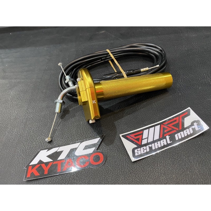 Jual GAS KONTAN KTC KYTACO CNC 2 KABEL AT-102 GAS KONTAN KTC RACING | Shopee Indonesia