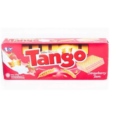 Jual Tango Wafer Strawberry Jam 133g | Shopee Indonesia