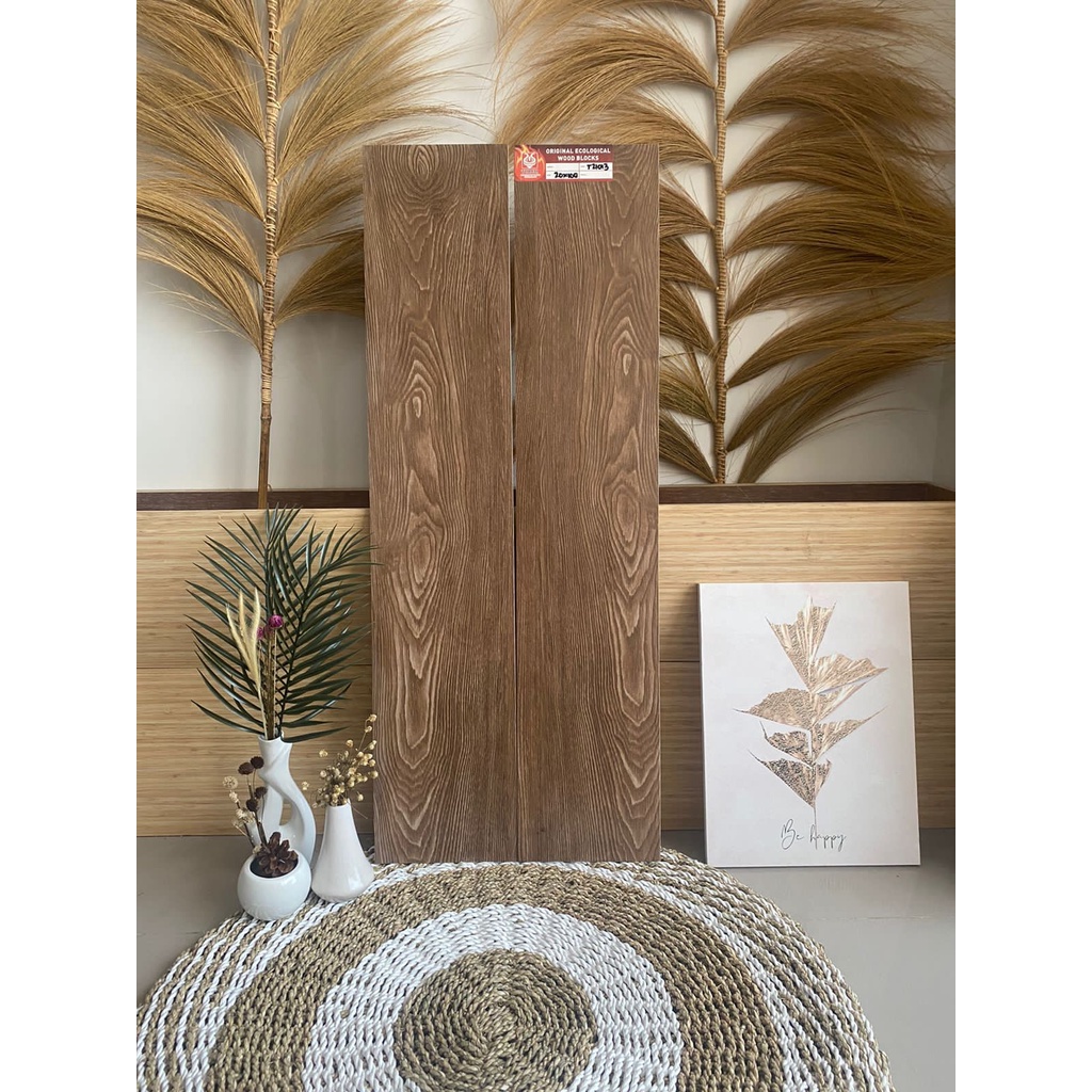 Jual Granit torch | Granit Lantai wood Grain | 20x100 Cutting | motif kayu | Shopee Indonesia