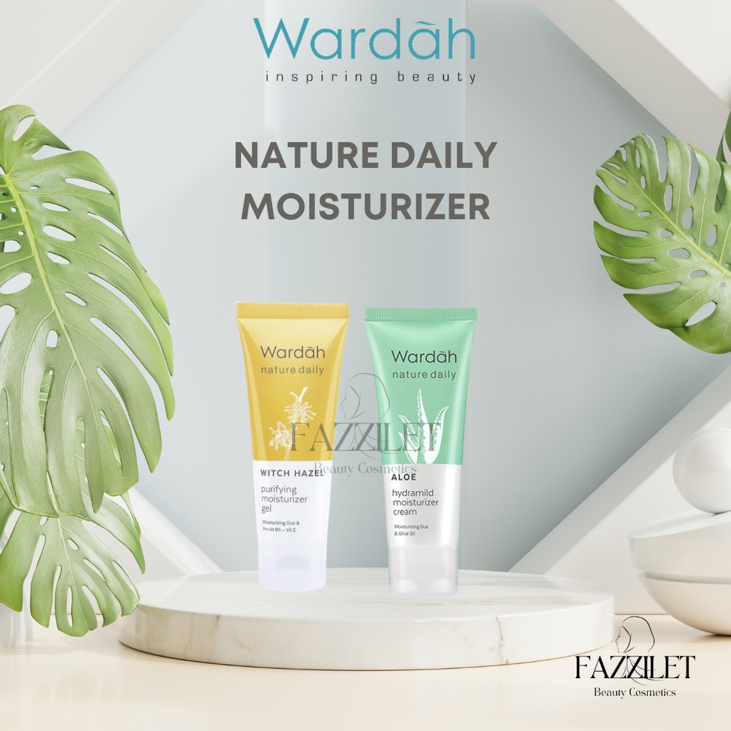 Jual Wardah Nature Daily Witch Hazel Purifying Moisturizer Gel 40 ml ... Jual Wardah Nature Daily Witch Hazel Purifying Moisturizer Gel 40 ml ...