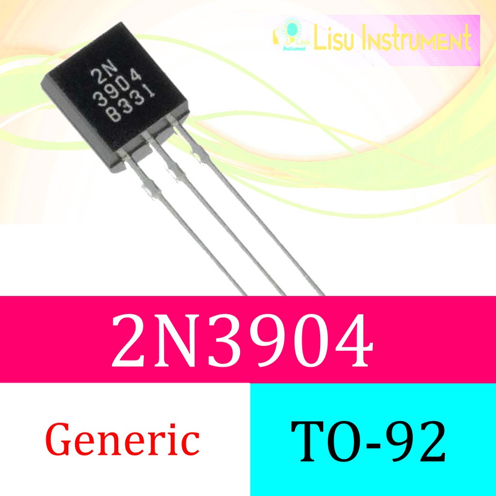 Jual 2N3904 3904 SMALL SIGNAL NPN Transistor TO-92 | Shopee Indonesia