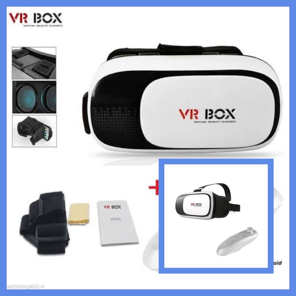 Jual HARGA SPESIAL !! VR BOX + REMOTE 1 SET | Shopee Indonesia