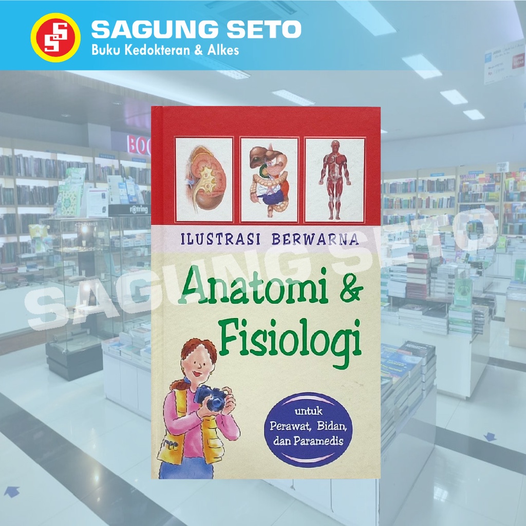 Jual BUKU ILUSTRASI BERWARNA ANATOMI & FISIOLOGI | Shopee Indonesia
