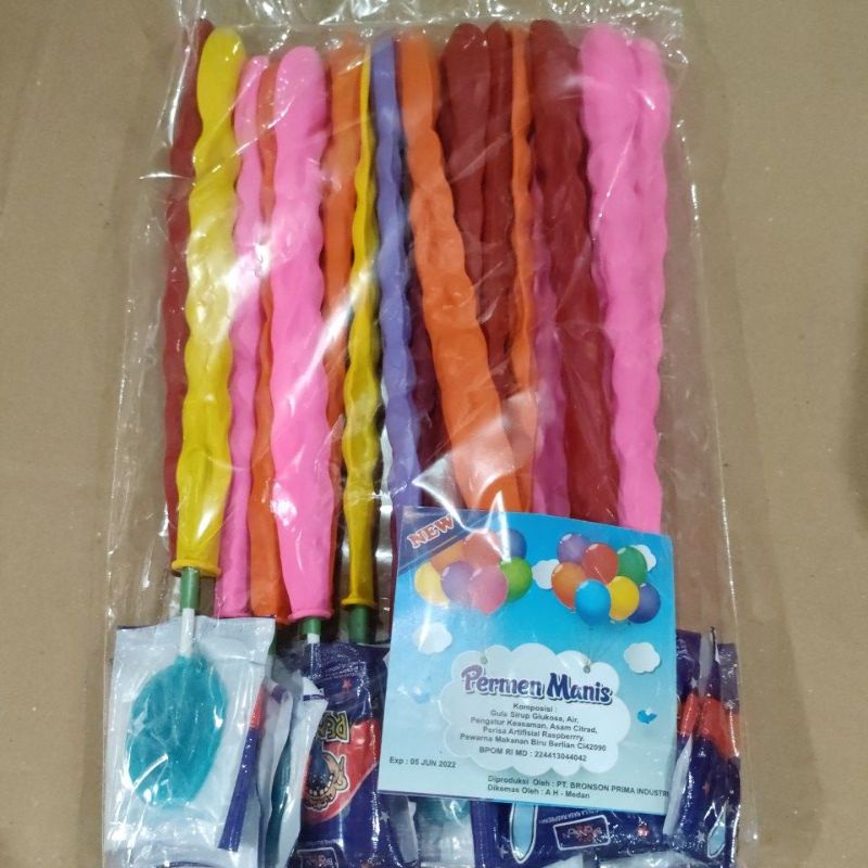 Jual balon permen pendekar biru | Shopee Indonesia