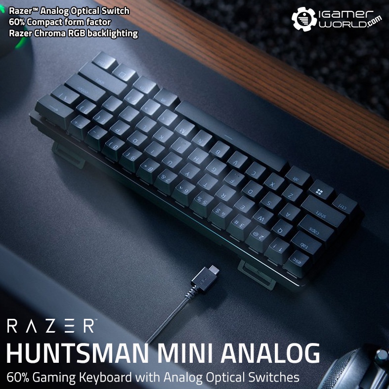Jual Razer Huntsman Mini Analog 60% Optical Switches Analog Gaming ...