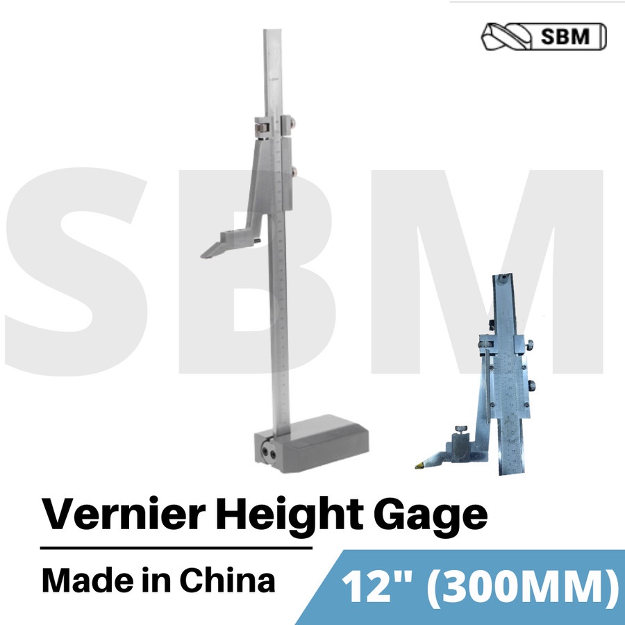 Jual JANGKA SORONG / SIKMAT / SIGMAT / VERNIER HEIGHT GAGE 12" (300MM ...